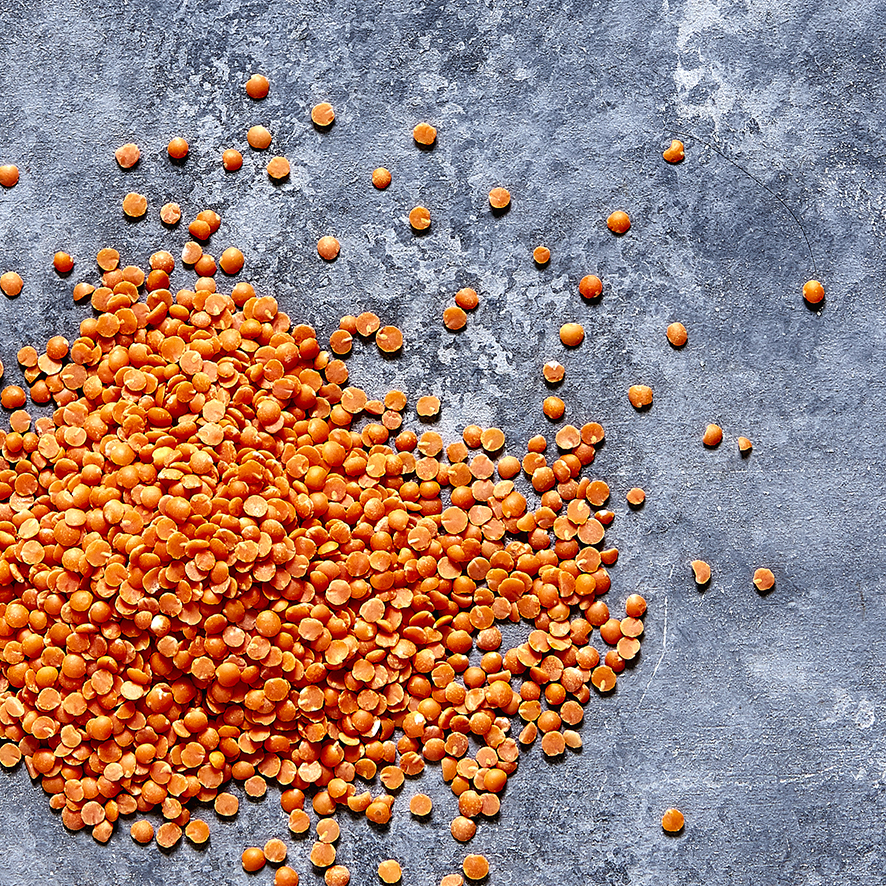 Org. Red lentils - Svansø