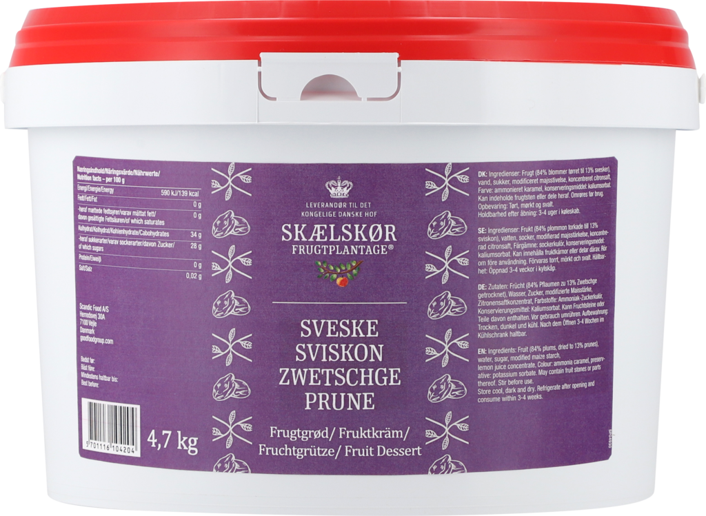 Prune fruit porridge - Skælskør Frugtplantage